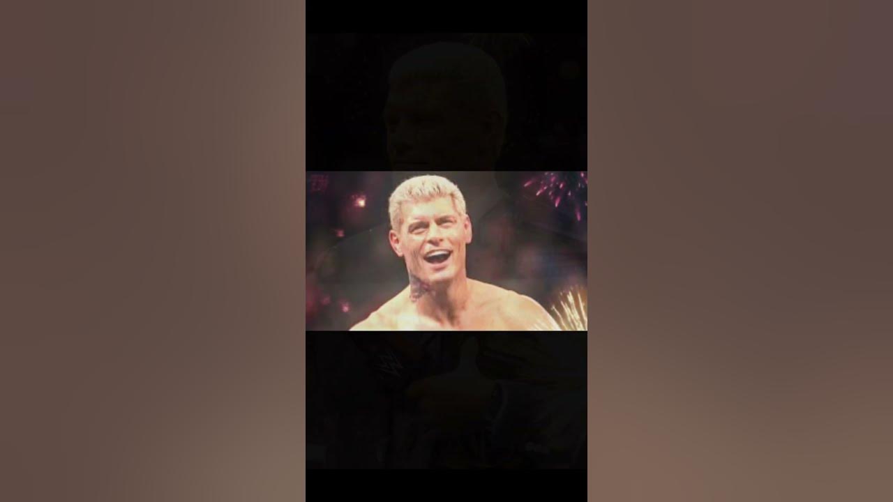 Cody Rhodes edit - YouTube