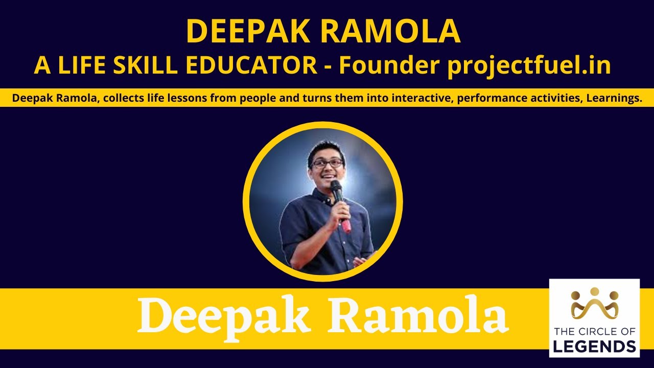 Deepak Ramola Greetings to TCOL on six month anniversary - YouTube