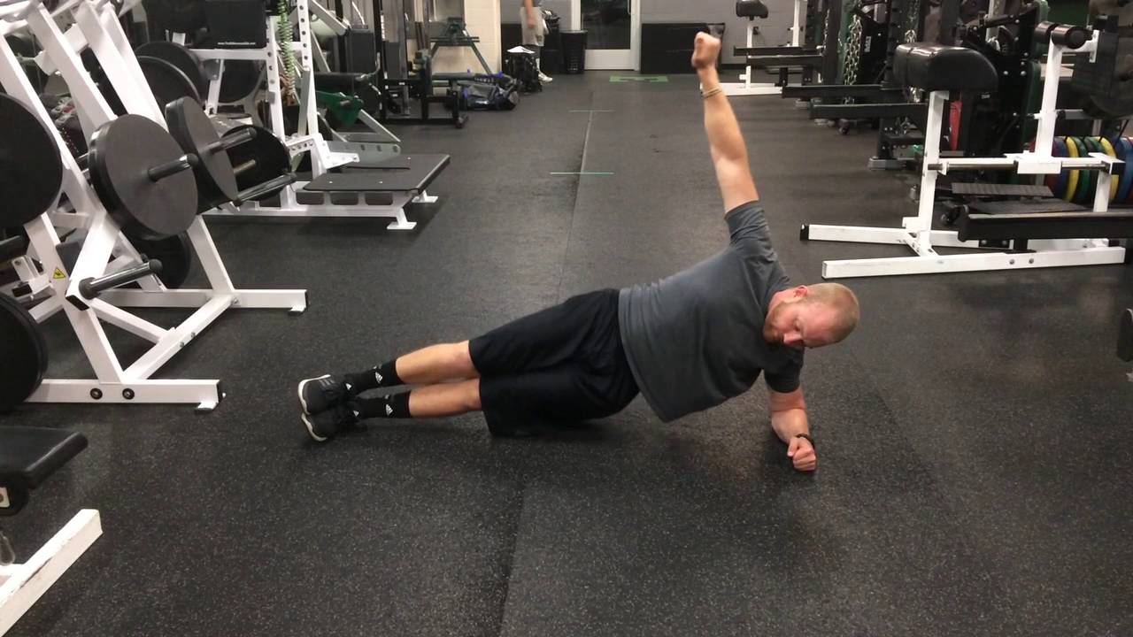 Plank Side Taps - YouTube