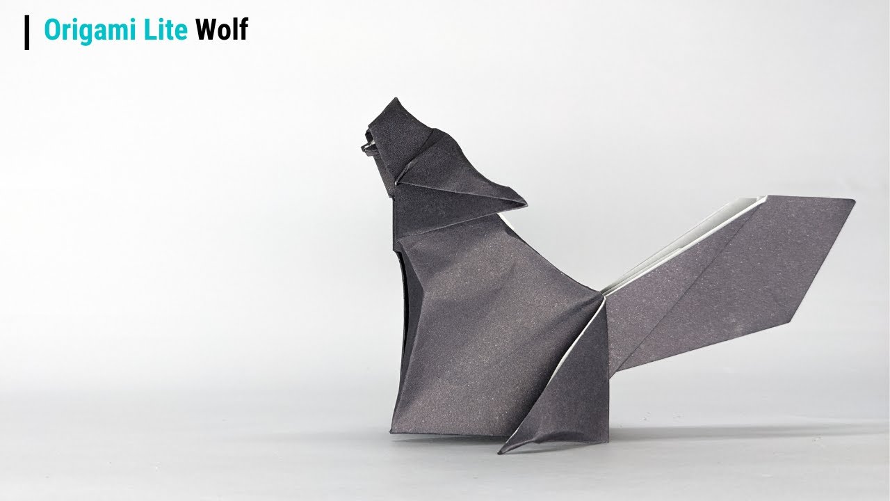 Origami Wolf: A Very Easy and Detailed Origami Wolf Tutorial (Jo Nakashima & Camila Zeymer ...