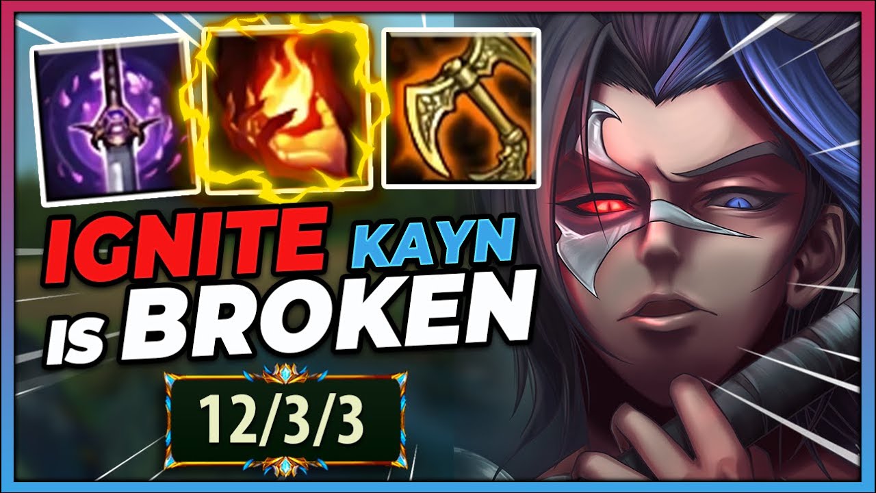 I DISCOVERED IGNITE KAYN AND IT IS ACTUALLY INSANE (INFORMATIVE ...