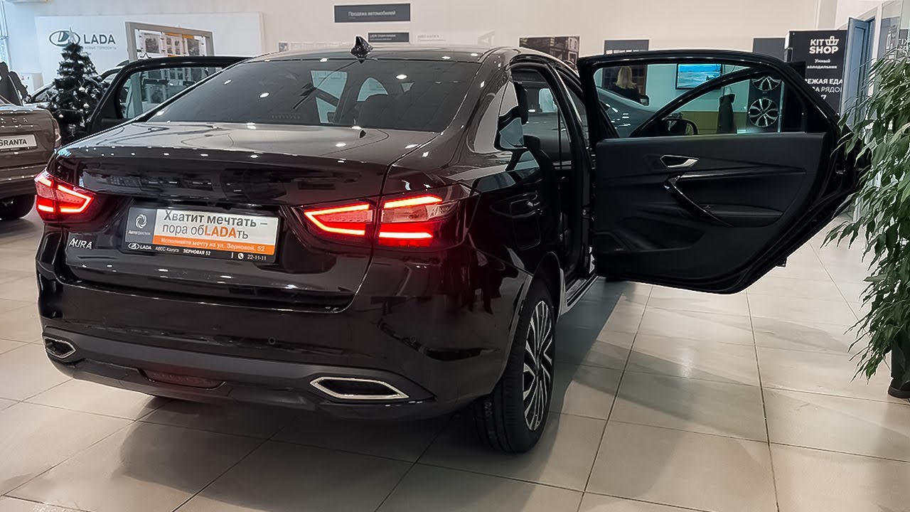 "New sensation" Lada Aura 2024 - Visual review - YouTube