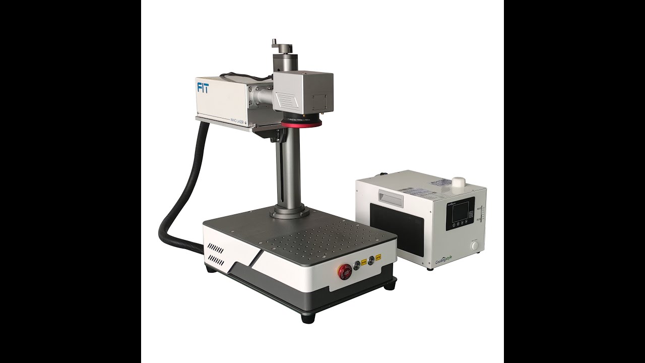 Water Cooling UV Laser Marking Machine Installation and Use Tutorial ...