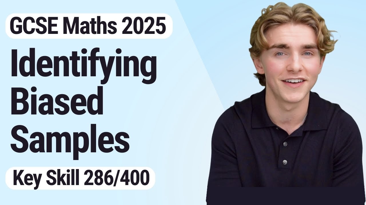 Identifying Biased Samples | GCSE Maths 2025 | 286/400 - YouTube