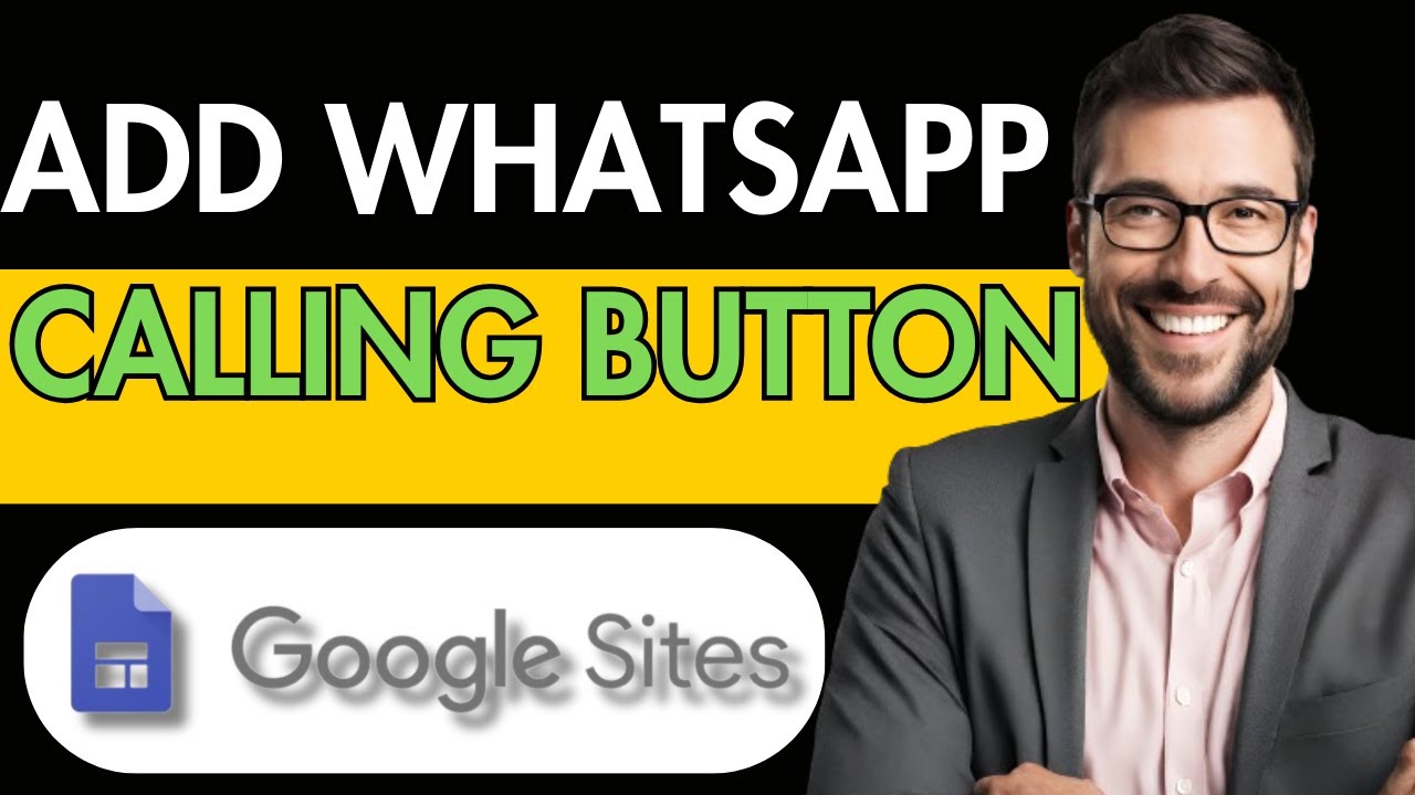 HOW TO ADD WHATSAPP AND CALLING BUTTON TO GOOGLE SITES TUTORIAL - YouTube