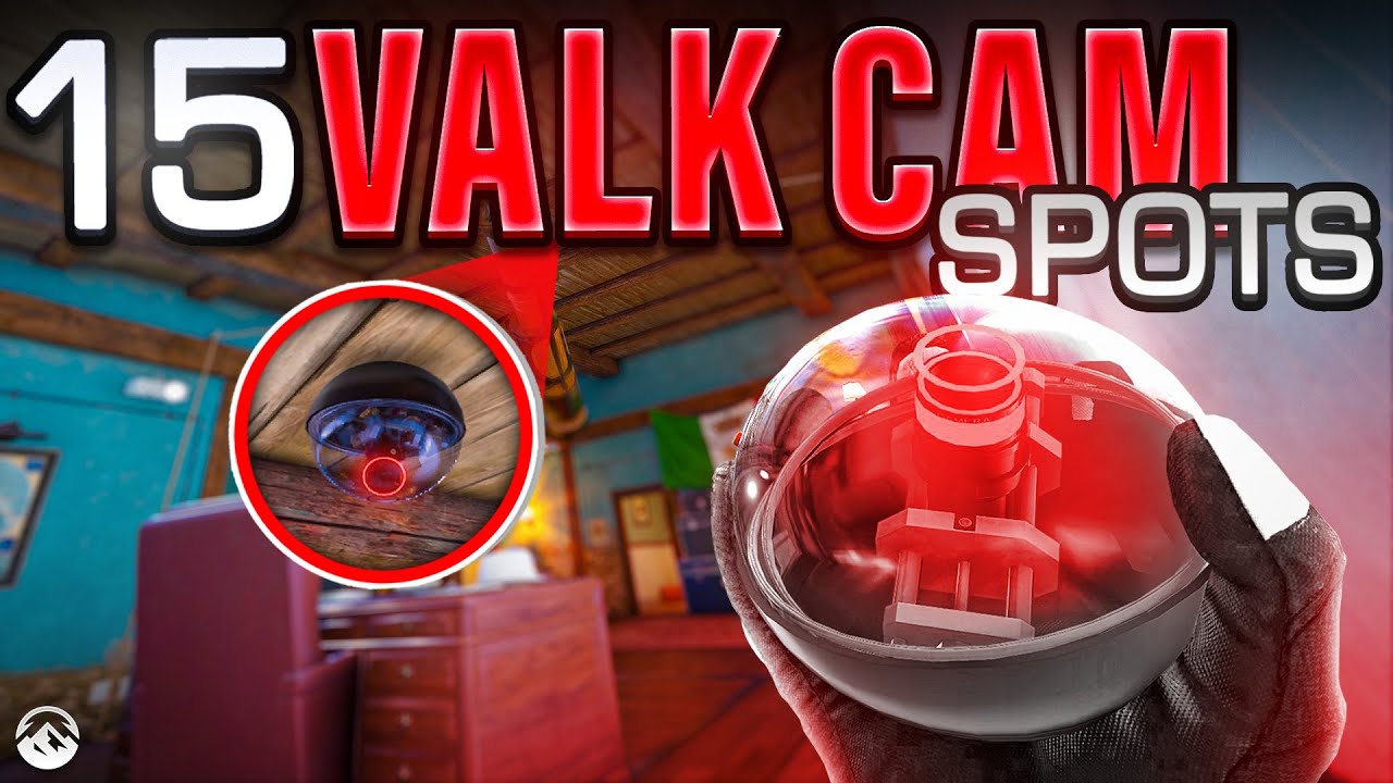 The Top 15 *BEST* Valkyrie Cam Spots on VILLA - Rainbow Six: Siege ...