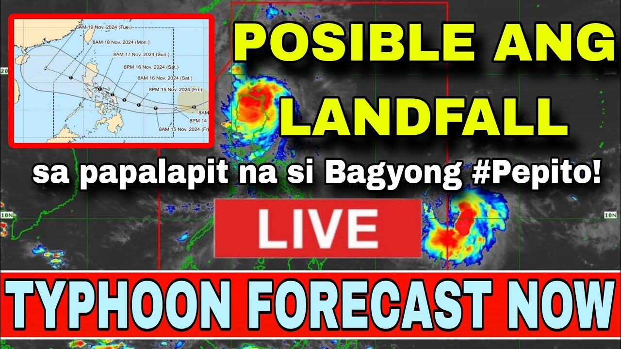 UPDATE KAY BAGYONG OFEL AT BAGYONG PEPITO | WEATHER UPDATE TODAY | ULAT ...
