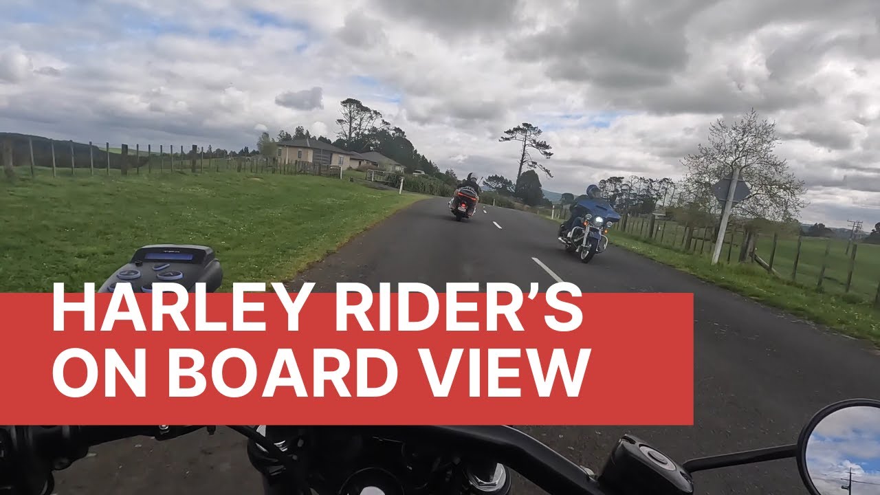 On Board View Of Harley-Davidson Loop Ride - Race4Life Track Day - YouTube