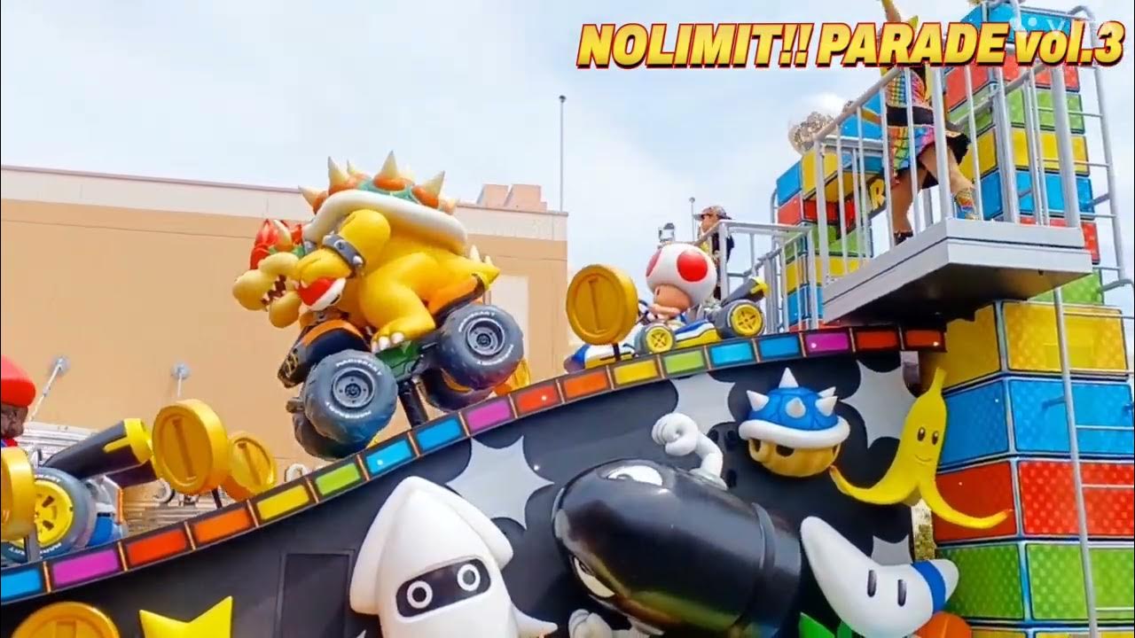 2023.4.USJ💕NOLIMIT!!PARADE VOL.3 💕ノーリミットパレード💕みんなノリノリ💕ユニバ超元気特区‼️💘노리미트퍼레이드‼️💘 - YouTube