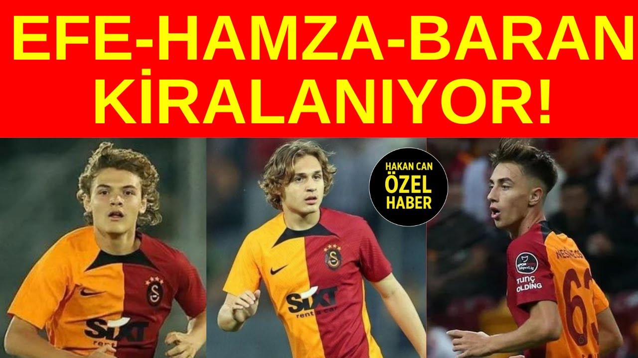 Efe Akman, Hamza Akman ve Baran Aksaka'nın yeni takımları - YouTube