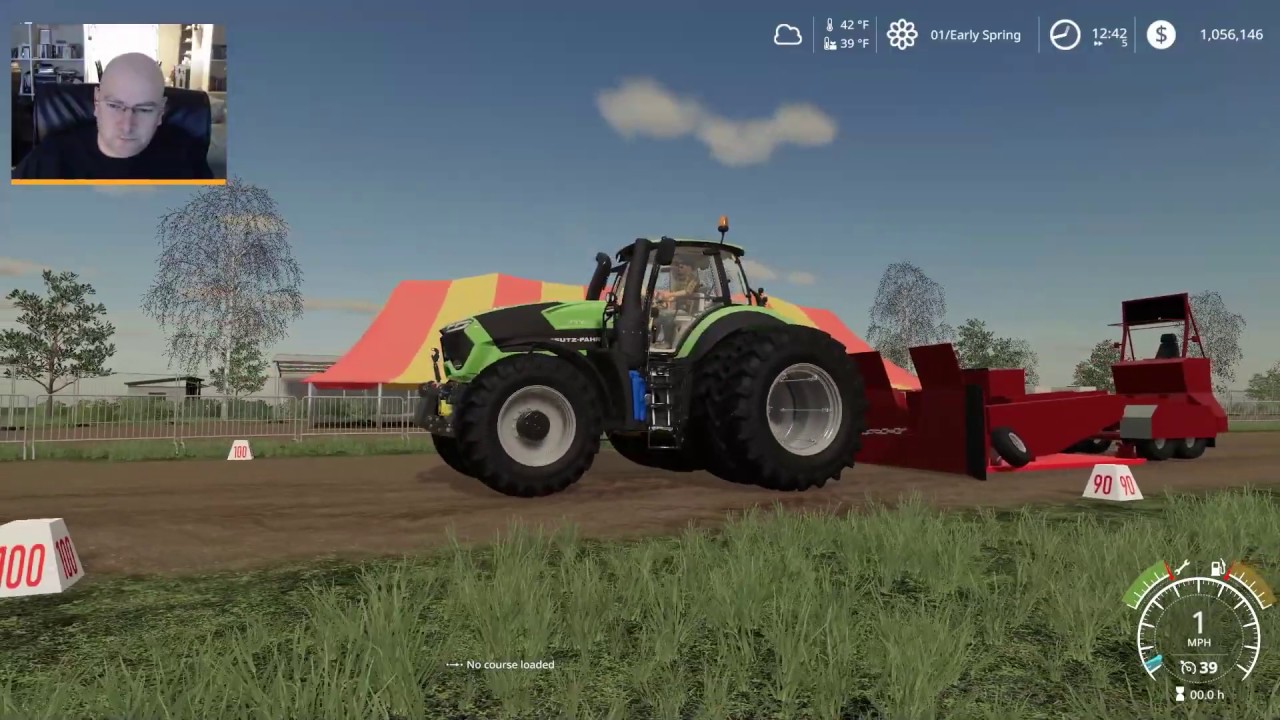 Farming Simulator Tractor Pull Large Tractors at Tractor Pulling Map ...