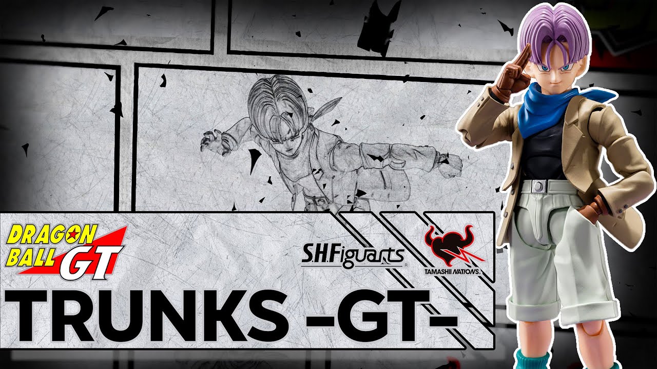 S.H. Figuarts Trunks -GT- - YouTube