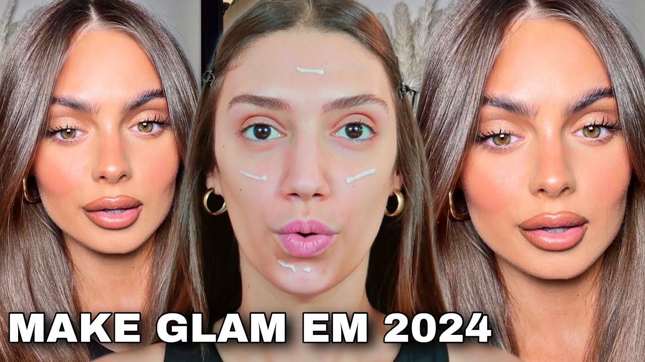 *MAKE GLAM* PARA USAR NO DIA A DIA *FIQUE LINDA O DIA TODO* - YouTube