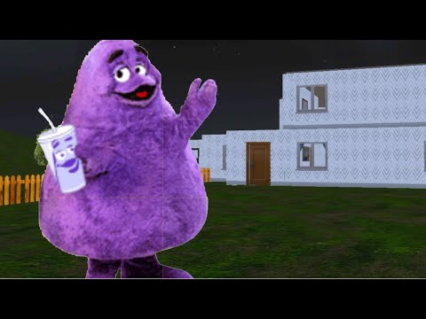 Grimace House Survival Neighbor - YouTube