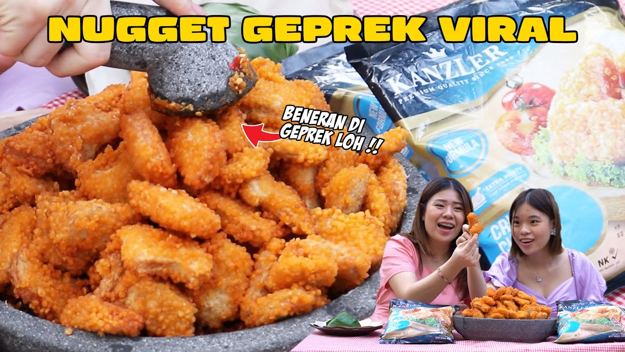 NUGGET DI GEPREK ??? APA ENAK? IKUTIN YANG LAGI VIRAL !!! - YouTube