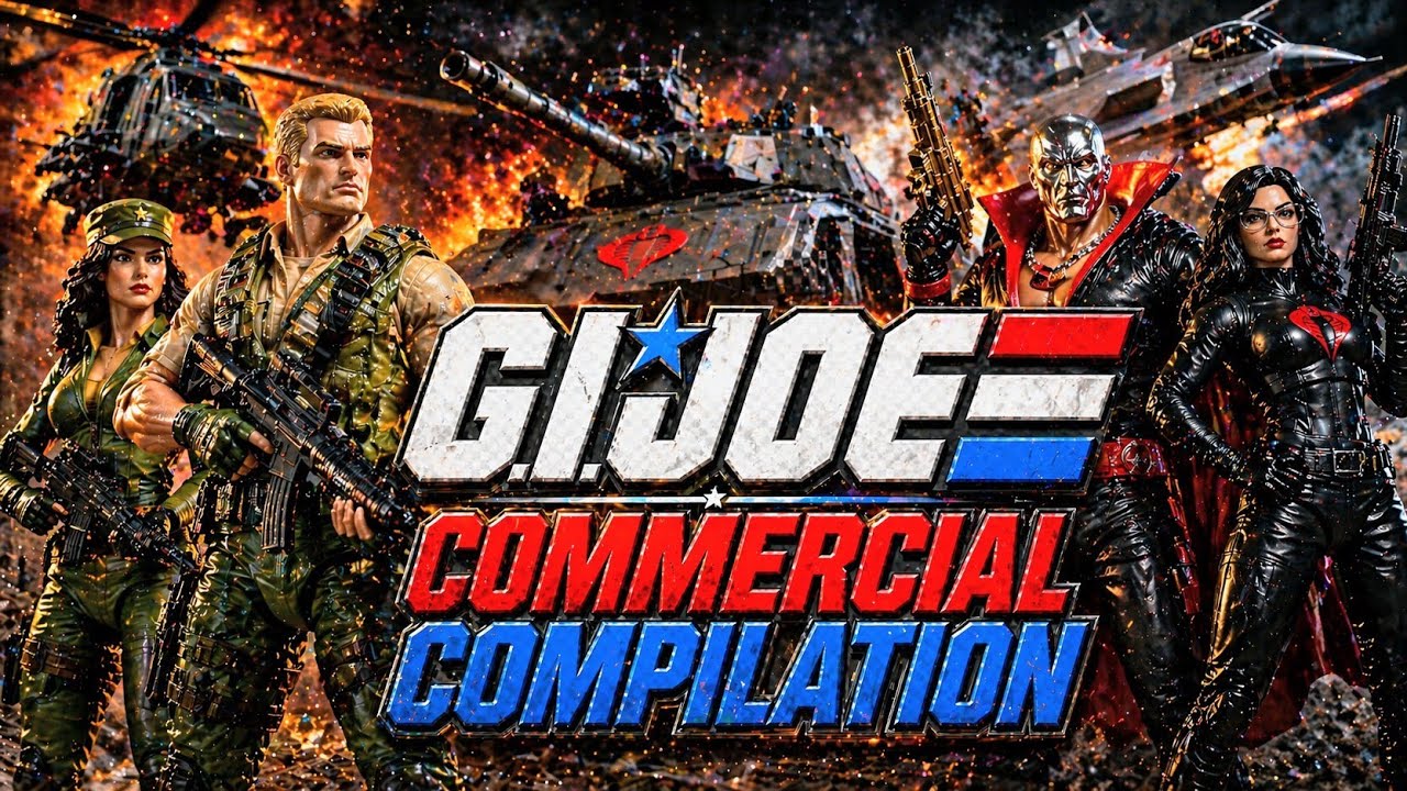 G.I. Joe Toy Commercials Compilation Rare 80s & 90s - YouTube