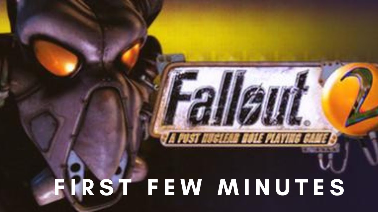 Fallout 2 (1998) - First Few Minutes - YouTube