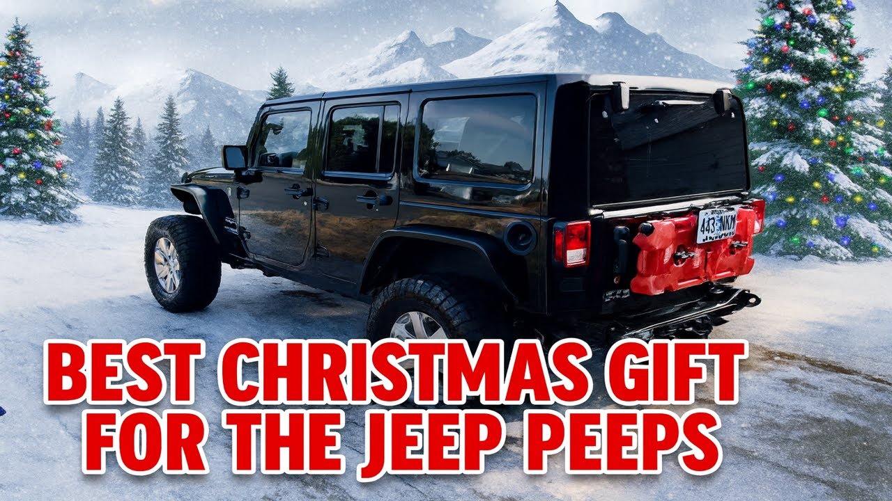 Jeep Wrangler Gift Guide 2025 | Top 5 Christmas Upgrades You Should Buy ...