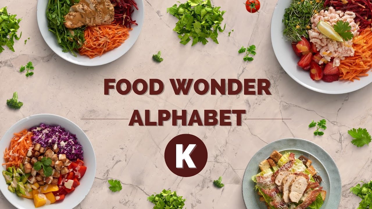 Food Wonder Alphabet | Healthy Food That Starts With Letter K | Healthy ...