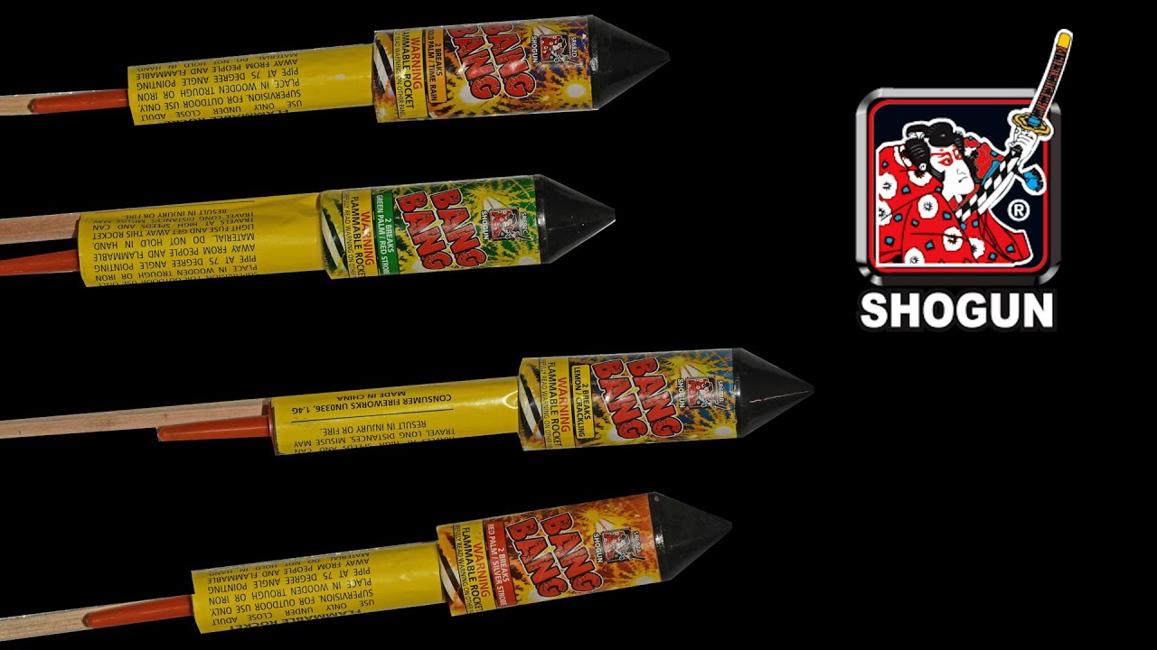 Bang Bang Rockets - Shogun Fireworks - YouTube