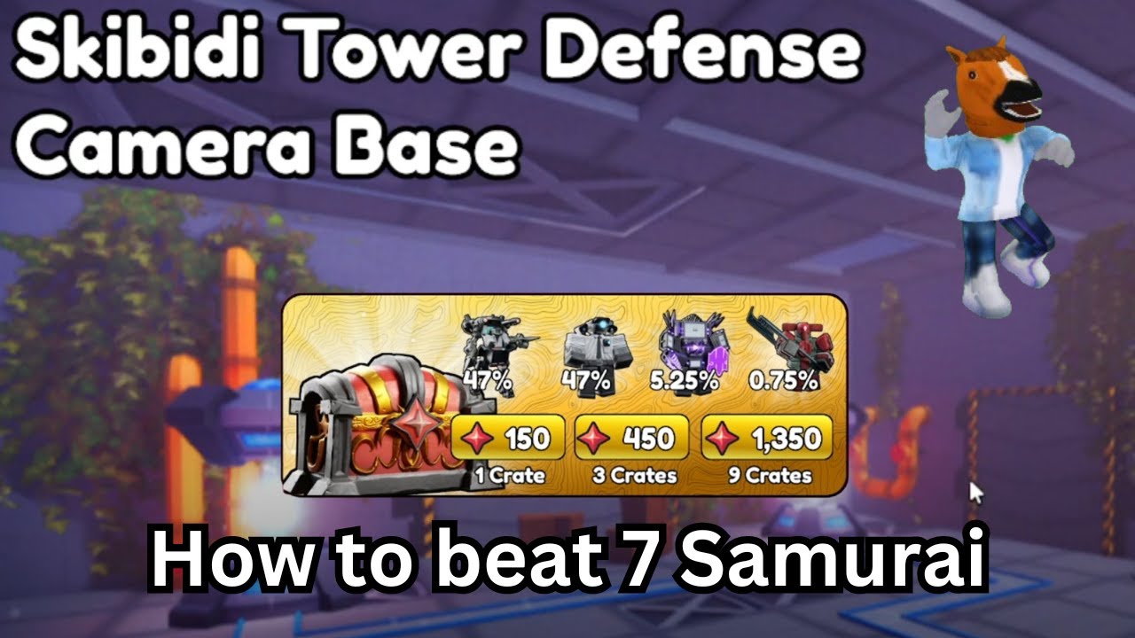 How to beat the 7 Samurai Prism Challenge in Skibidi Tower Defense # ...