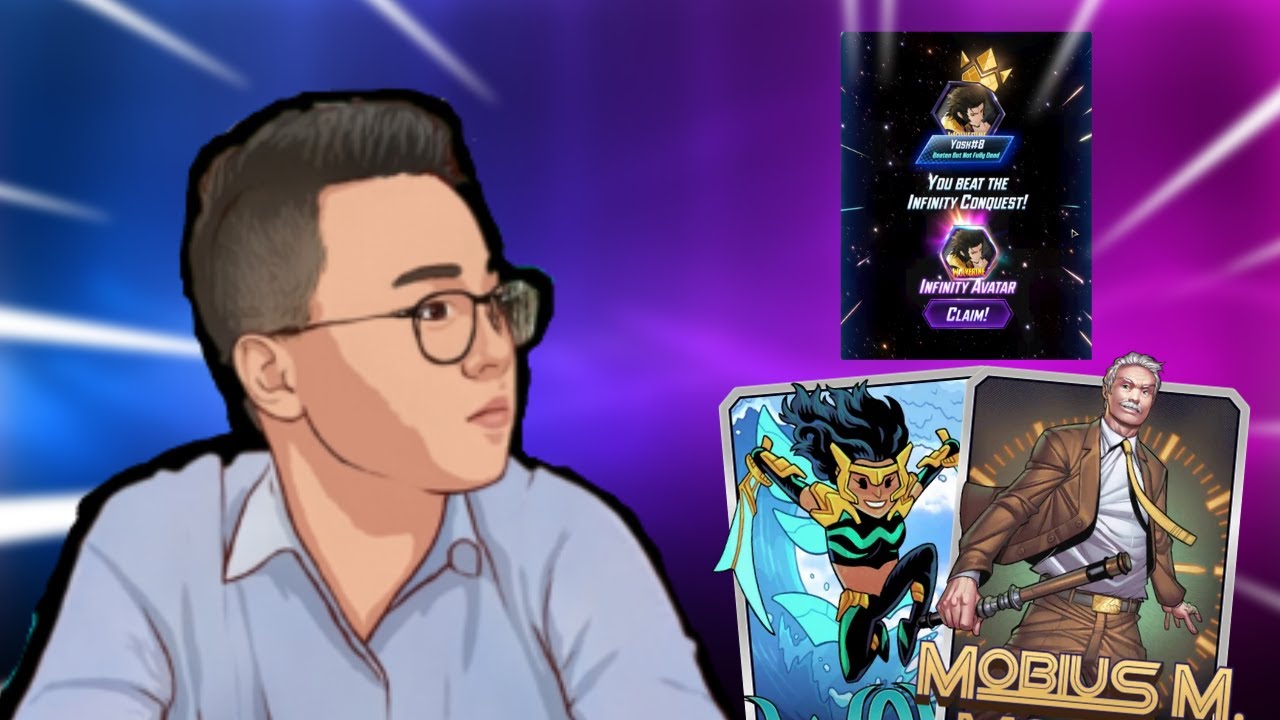 AKU DAPAT INFINITY BORDER PAKE DECK INI !! Marvel Snap Indonesia - YouTube