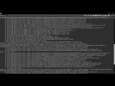 Failed to load driver class com.mysql.cj.jdbc.Driver - Resolved - YouTube