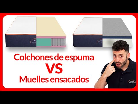 🛏️ Diferencias entre colchones de espuma y de muelles ensacados 🤔