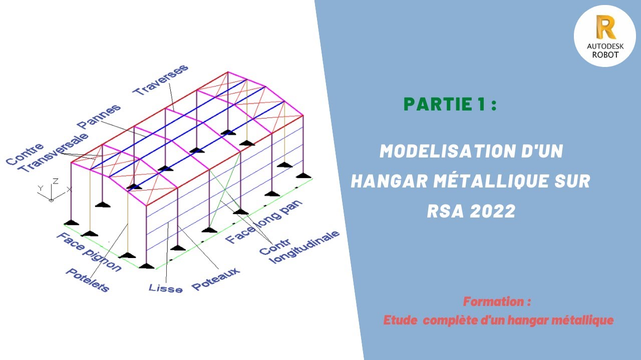 Partie 1 - Modélisation d'un hangar métallique sur Robot Analysis ...