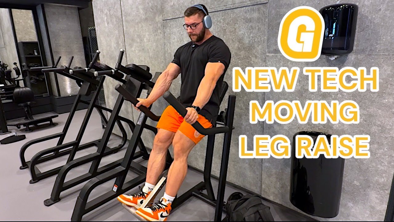 New Tech Moving Leg Raise - YouTube