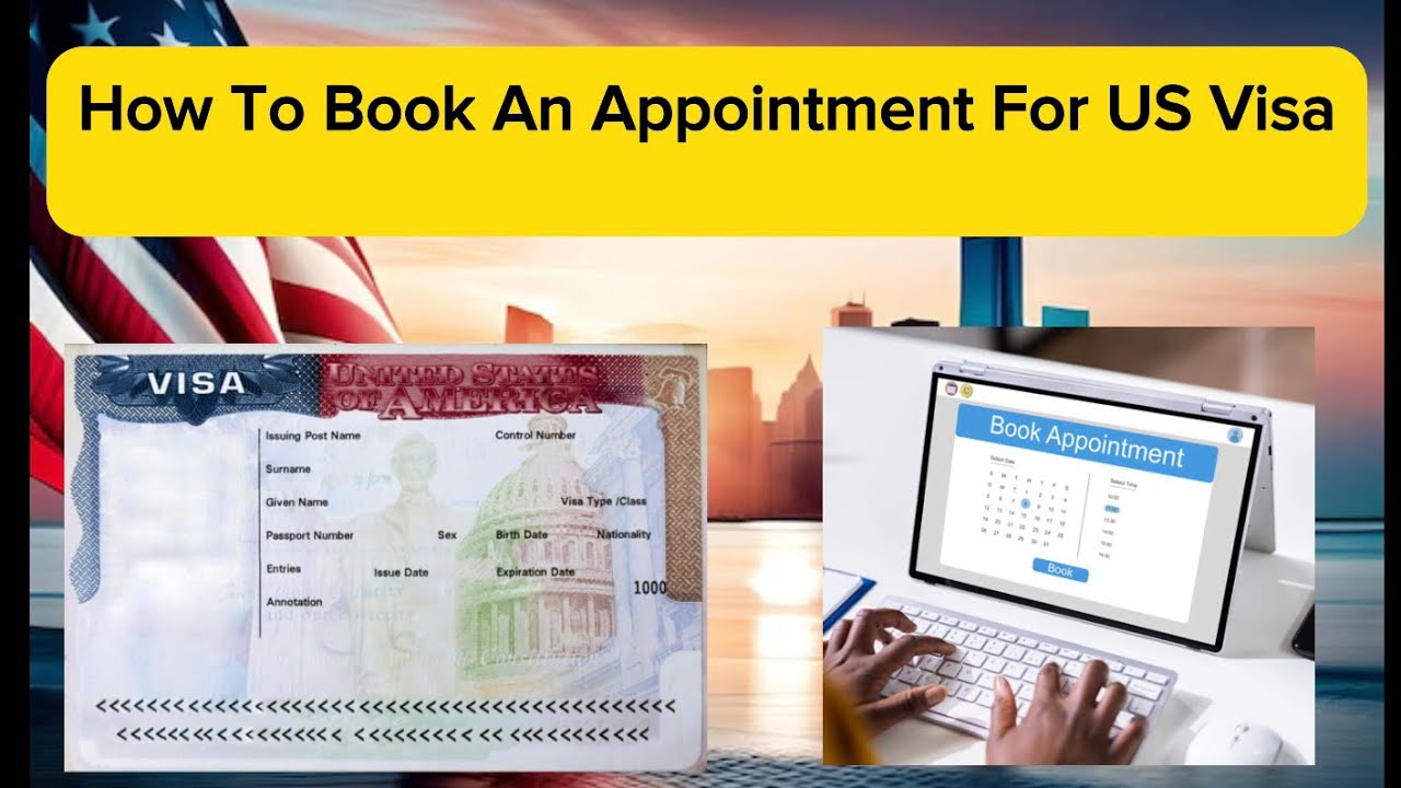 How to book an appointment for US visa : STEP BY STEP - YouTube