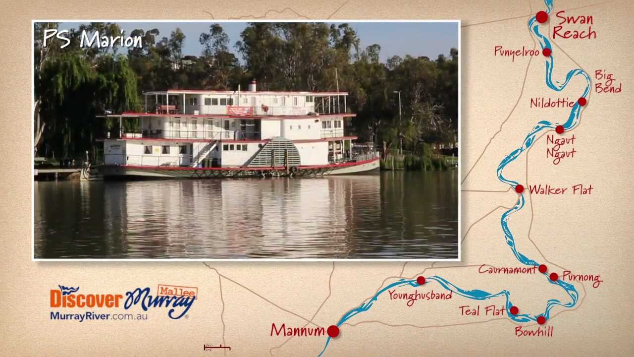 Mannum to Swan Reach Discover Murray River Tour - YouTube