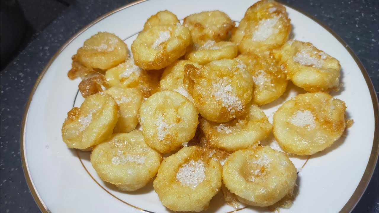 Kuih Tepung Bunga Paling Mudah Nak Buat - YouTube