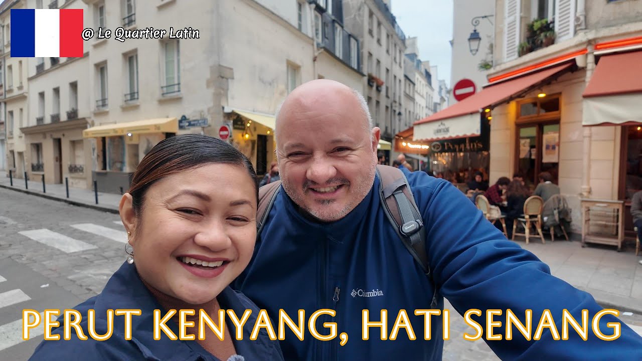 🇨🇵 WALKING TOUR IN LE QUARTIER LATIN // EATING & HAPPY HOUR STREET FOR ...