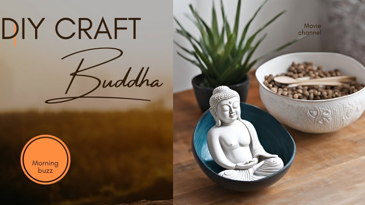 DIY bowl decoration ||buddha statue || home decoration #diycrafts # ...