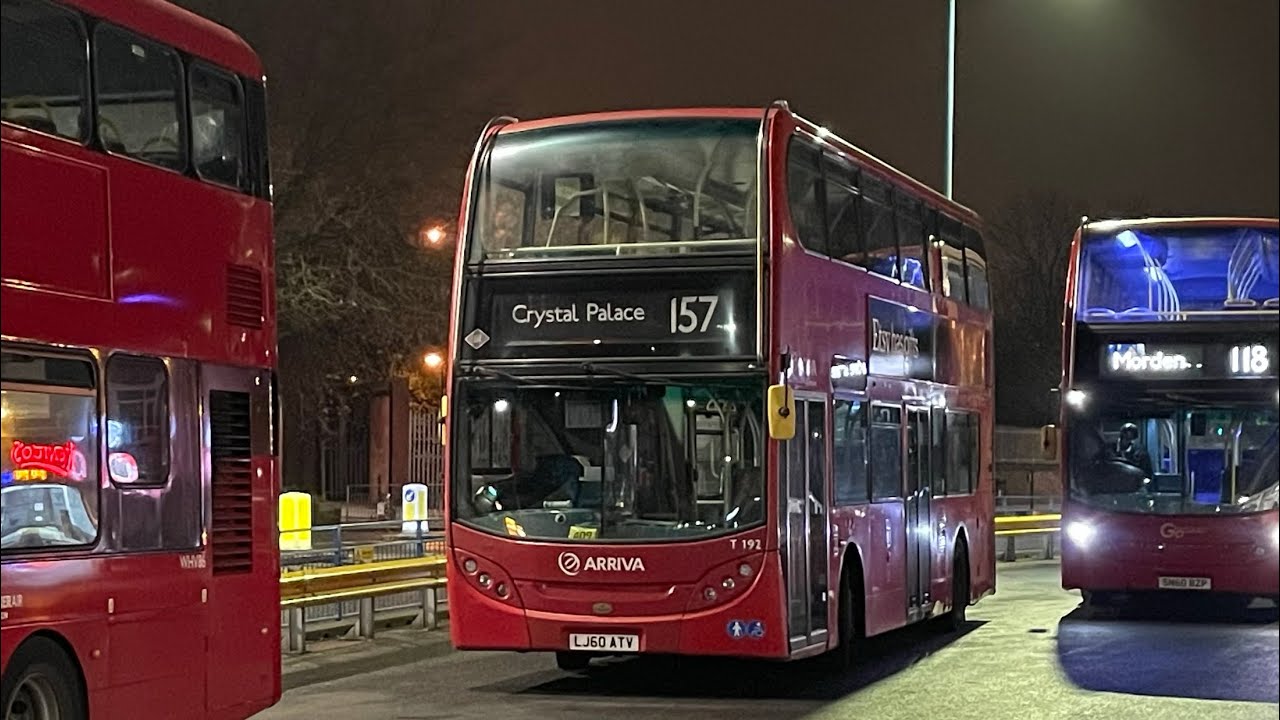 *FULL REVS* + LAST ARRIVA 157 | Journey on Route 157 - T192 (LJ60 ATK ...