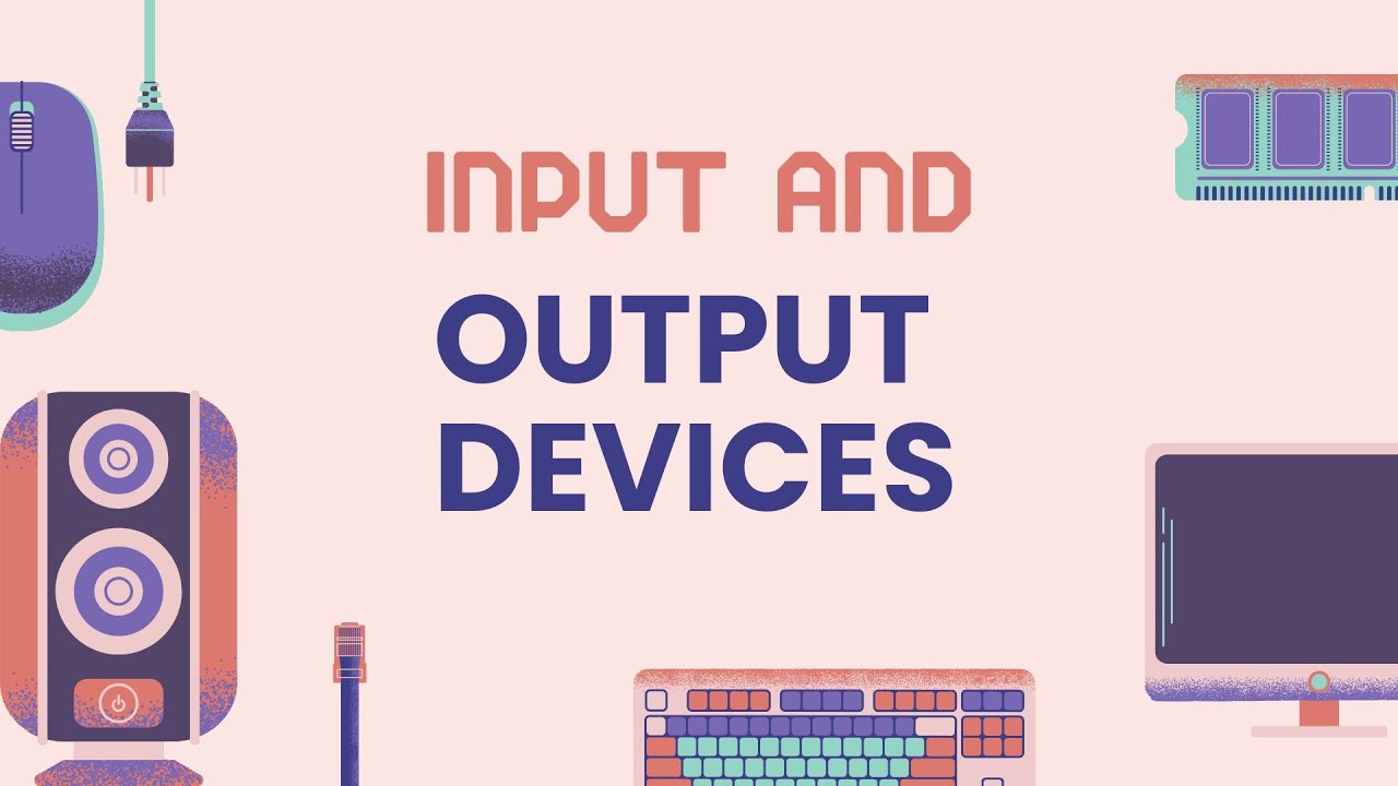 Input and Output Devices of a Computer | Explained for Beginners 💻🖱️🖨️ ...
