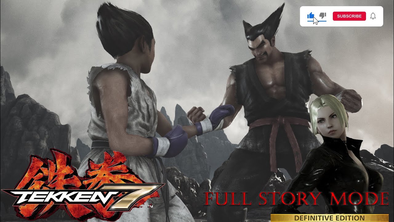 TEKKEN 7 Mishima Saga Story mode Fight baby Kazuya vs Heihachi - YouTube