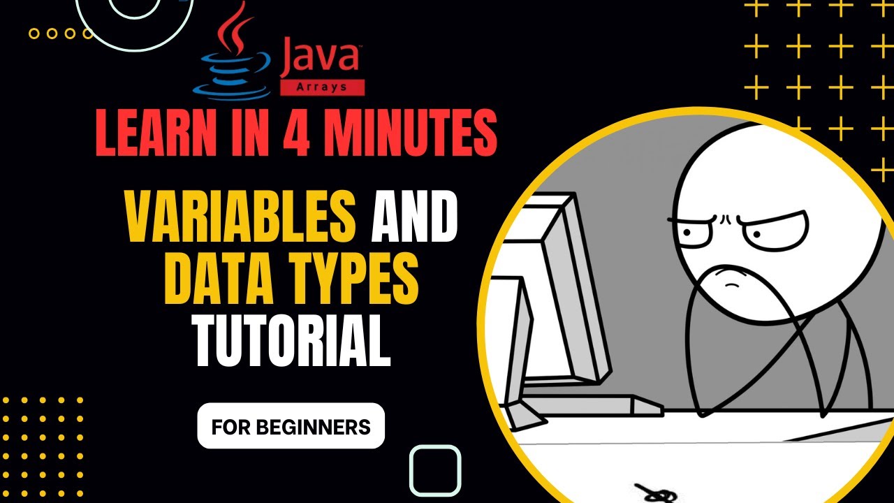 Java Datatypes And Variables Tutorial Learn In 4 Minutes Java2 7266