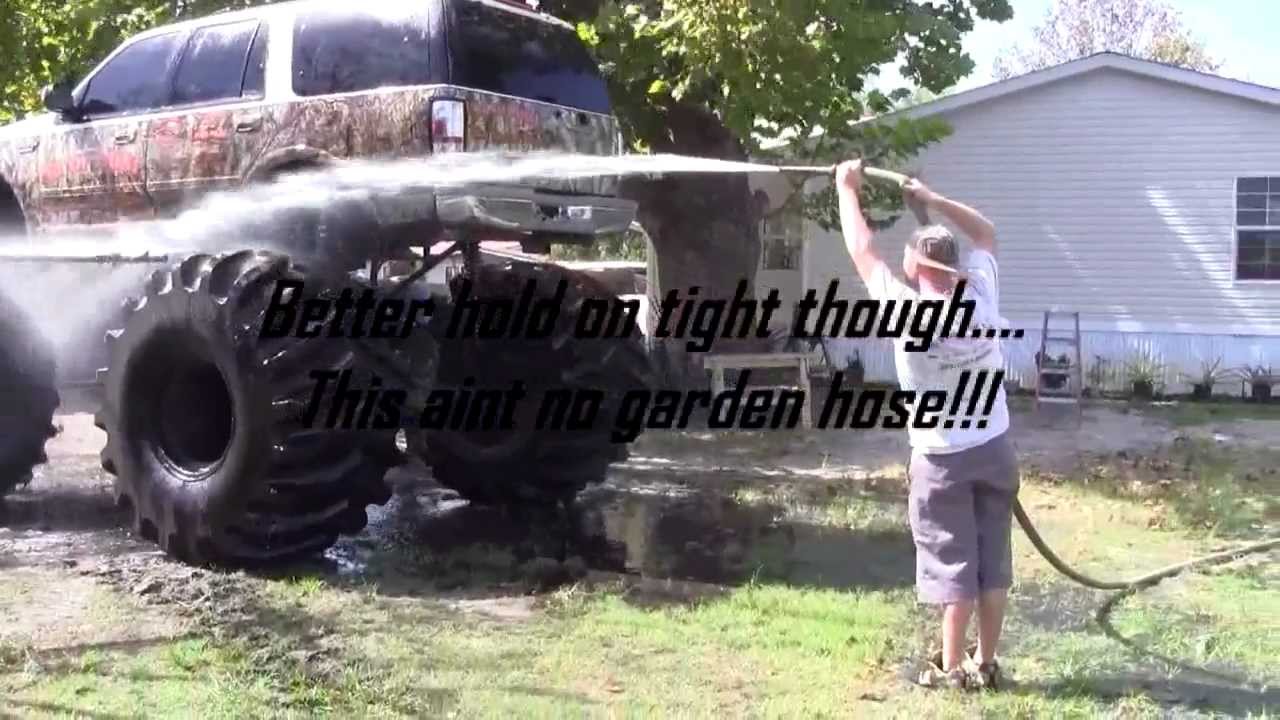 5a or Bust How to wash a Monster Truck - YouTube