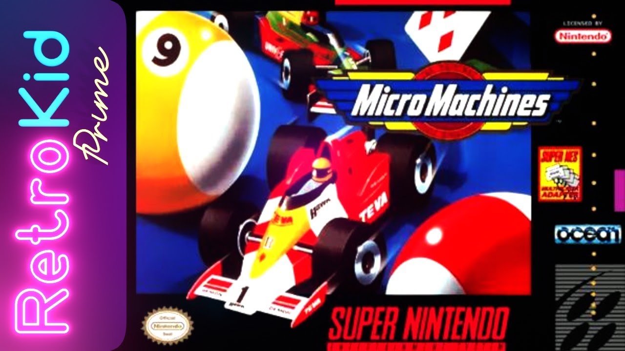 Micro Machines (1991 - SNES) - YouTube