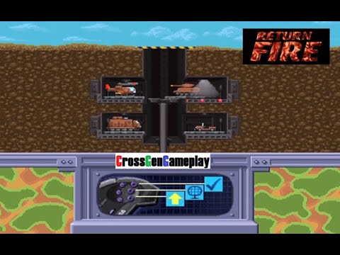 Sega Saturn Gameplay | Return Fire on Real Hardware - YouTube