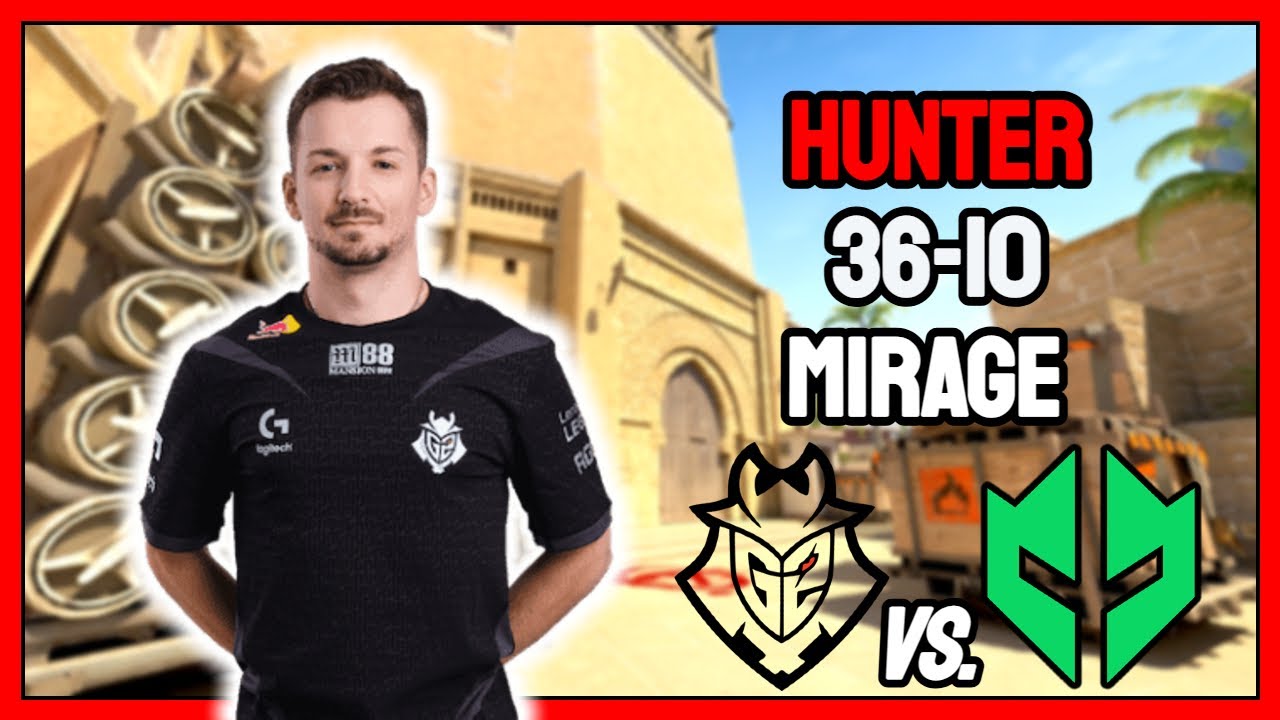 huNter INSANE GAME (36-10) G2 vs. Imperial (Mirage) Mar 20, 2025 | CS2 POV - YouTube