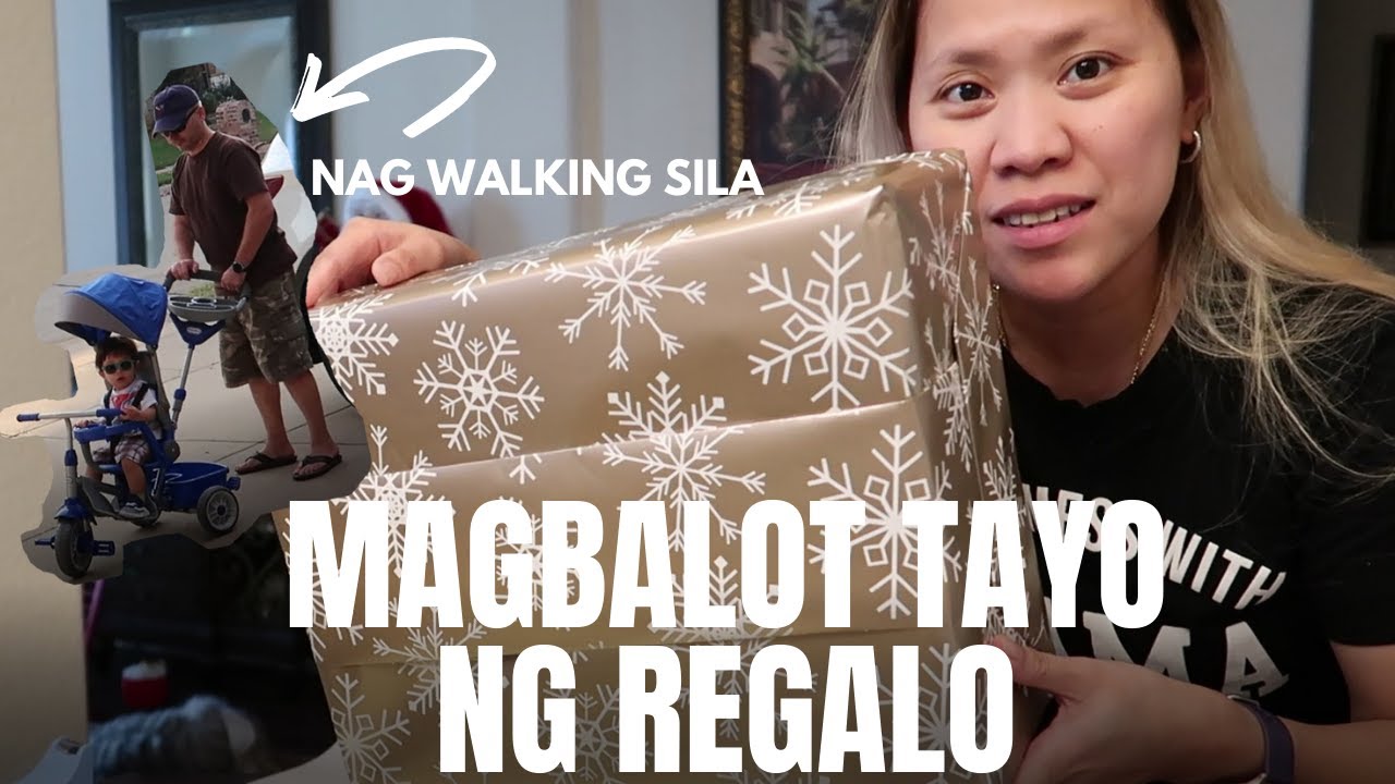 MAGBALOT TAYO NG REGALO + MGA GANAP TODAY I VLOGMAS DAY 10 - YouTube