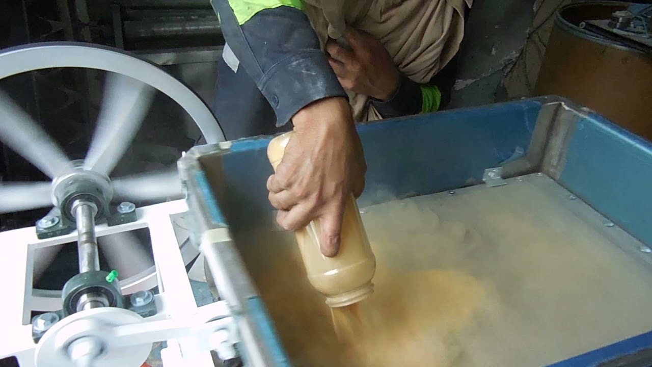 Cernidora polvos malla 60 - YouTube