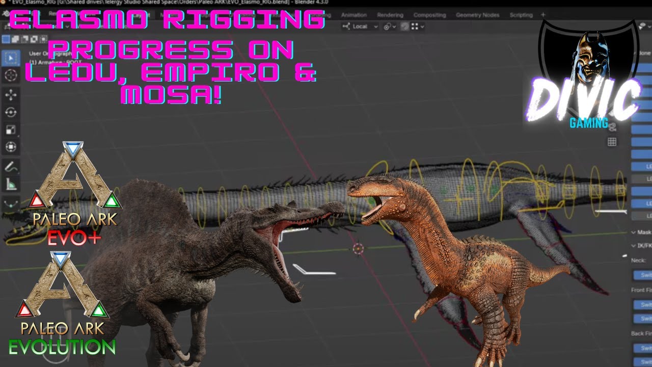 Updates on Elasmo, Mosa Ledu and Empiro! | Paleo Ark News - YouTube