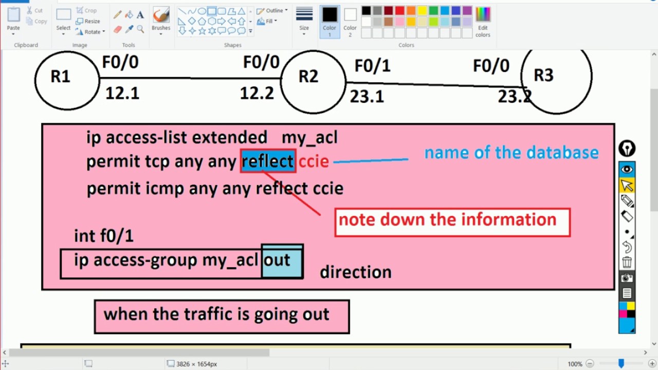 Reflexive ACL and CBAC- Part 1 ( Day 14) - YouTube