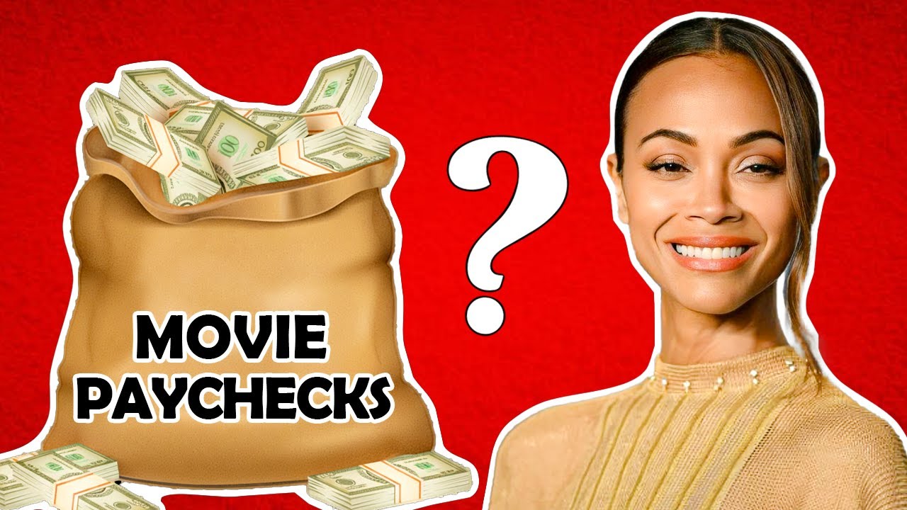 💰🤑 Zoe Saldaña's Paycheck For Every Movie She Ever Made 💰🤑| All Actors ...