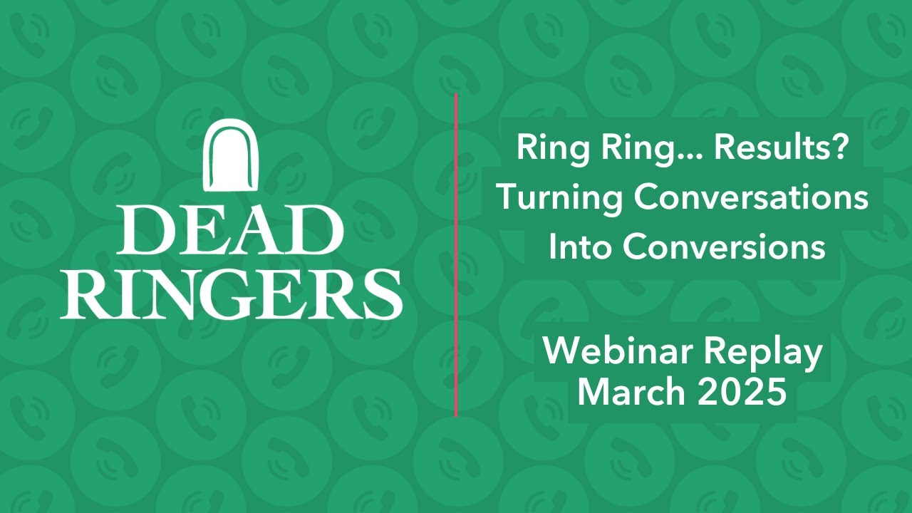Dead Ringers Ring Ring... Results? Turning Conversations Into ...