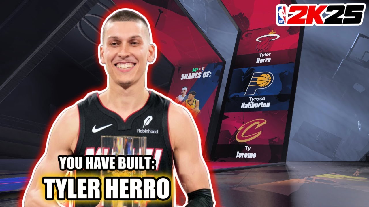 Best TYLER HERRO Build in NBA 2K25 - YouTube